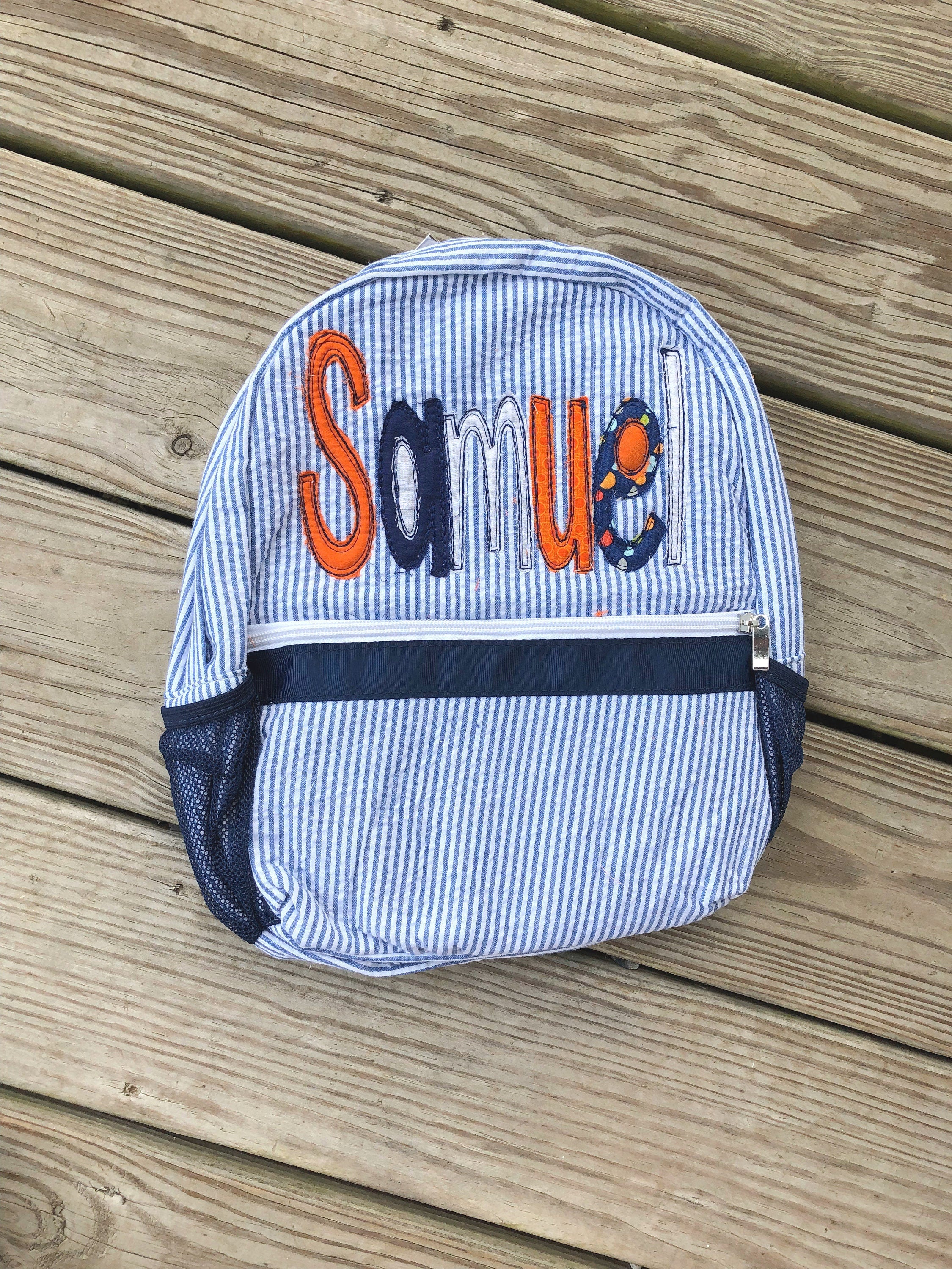Patchwork Personalized Backpack – Southern Branding Solutions